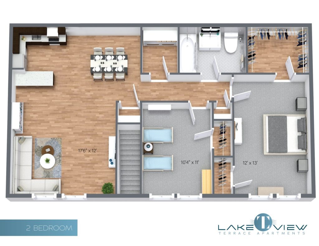 Floor Plan – Lakeview Terrace Apartments